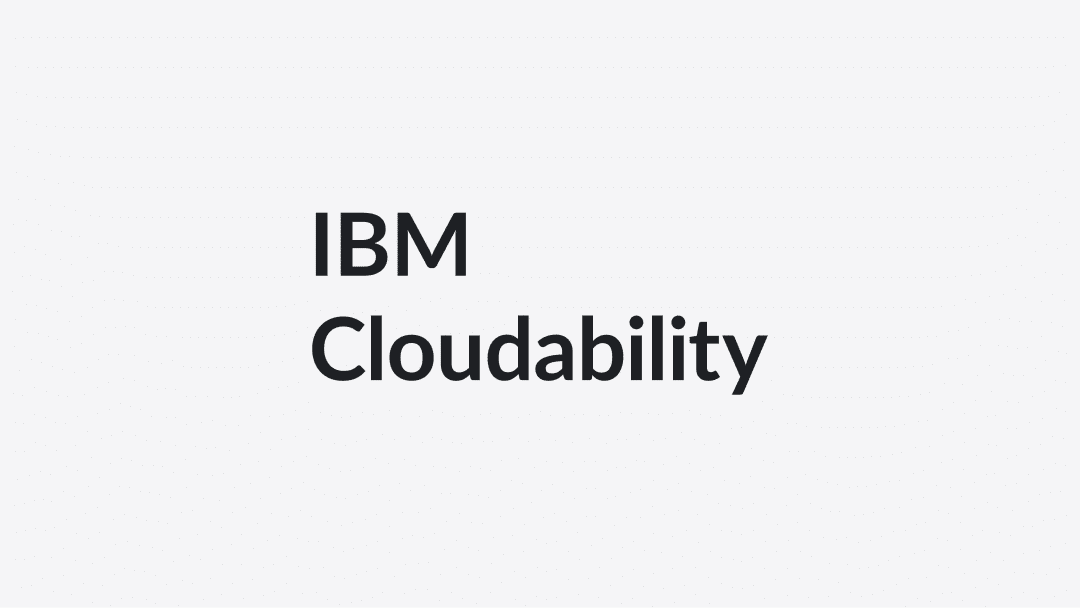 IBM Cloudability