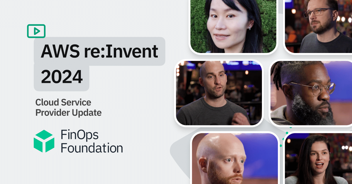 AWS product managers share FinOps updates from re:Invent AWS product managers share FinOps updates from re:Invent