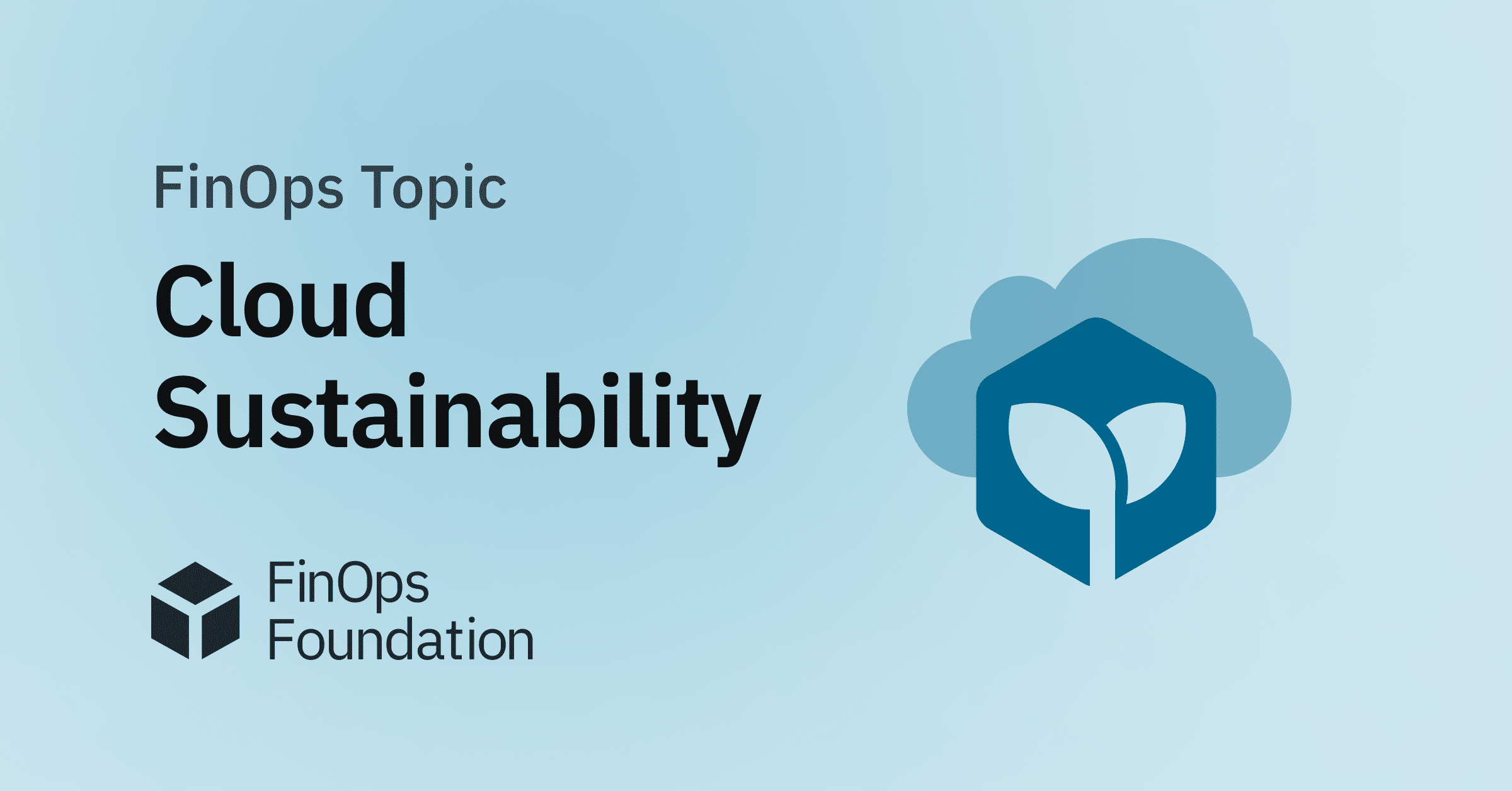 The intersection of FinOps and cloud sustainability