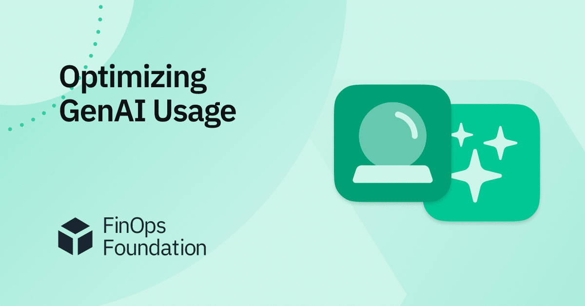 Optimizing GenAI Usage: A FinOps Perspective on Cost, Performance, and ...