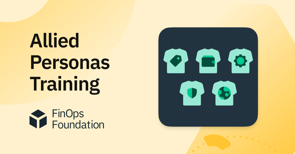 FinOps Training for Allied Roles | FinOps Foundation