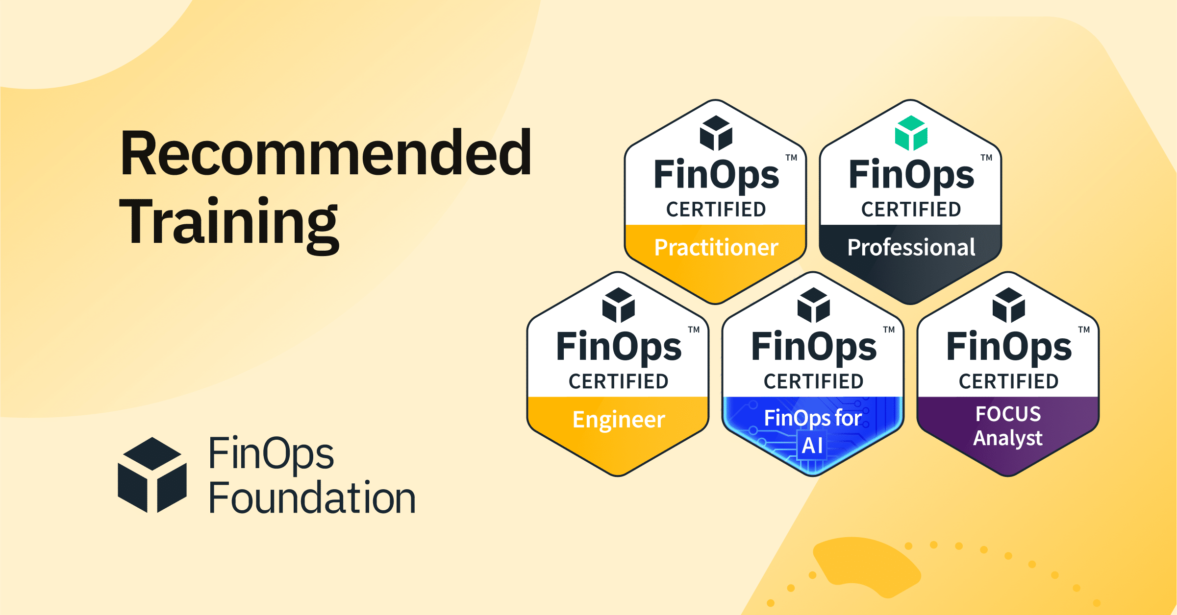 FinOps Training & Certification - Recommended Training