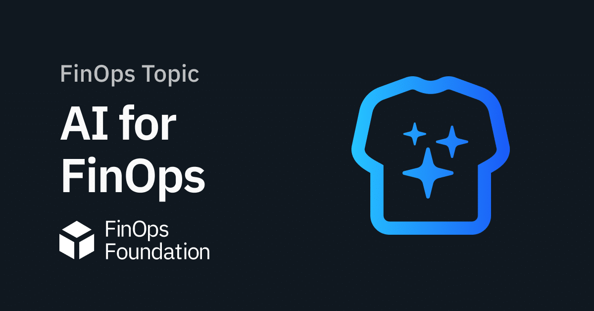 AI for FinOps - FinOps Topic